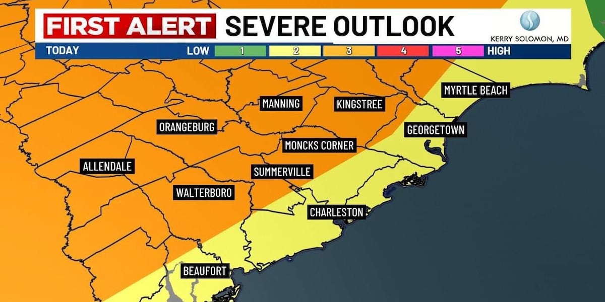 Dangerous Storms Move Through Lowcountry Monday Night